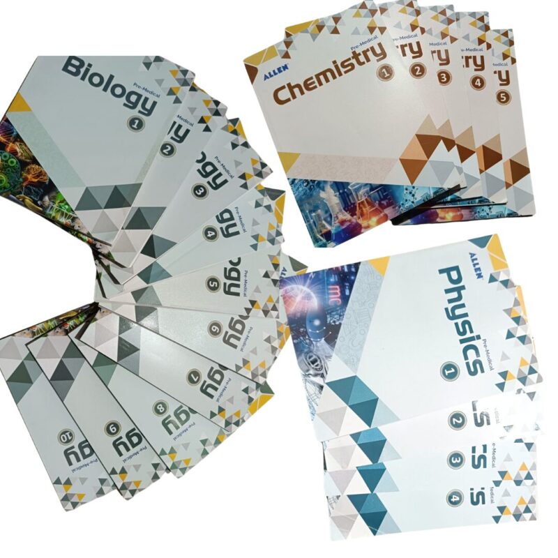 Allen 2025 NEET Study Material – Reduced Syllabus Set of 22 Modules ...