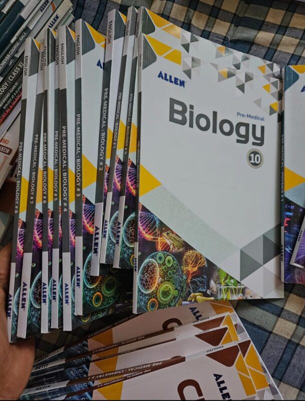 Allen 2025 NEET Study Material – Reduced Syllabus Set of 22 Modules ...