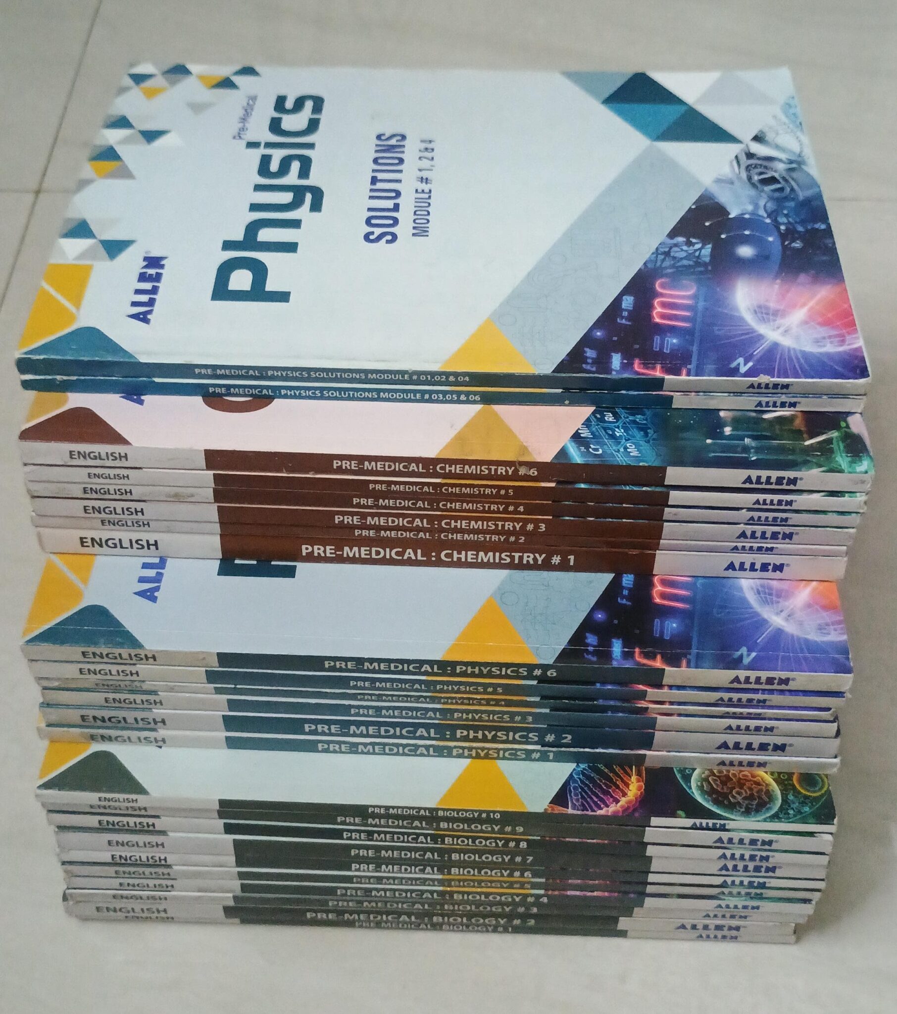 ALLEN NEET Modules with Solutions 2025–26 Edition | Complete 24 Books ...