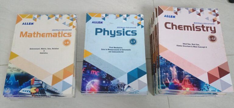 ALLEN JEE Advanced Study Material Leader Course 2025 Edition (27 Books ...