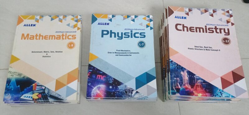 ALLEN JEE Advanced Study Material Leader Course 2025 Edition (27 Books ...